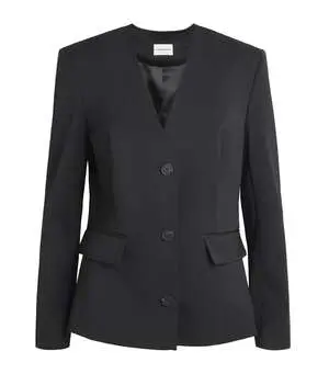 Claudie Pierlot Collarless Blazer