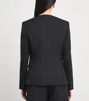 Claudie Pierlot Collarless Blazer
