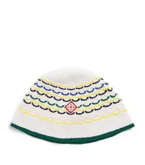 Casablanca Textured Hats For Men