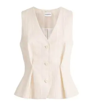 Claudie Pierlot Button Detailed Vests For Women