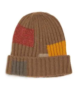 Kapital Wool-blend Tugihagi Beanie - Brown