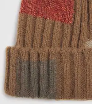 Kapital Wool-blend Tugihagi Beanie - Brown