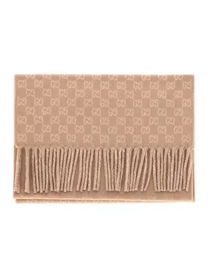 Gucci Scarf "gg Supreme - Beige