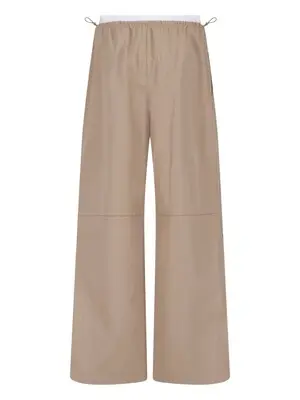 Ami Cotton Pants - Taupe