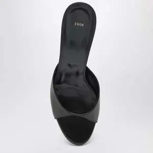 JUDE Haze Sandal In Leather - Black