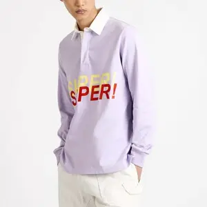 JW Anderson Lilac Super Super Polo Shirt