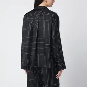 TOTEME Silk Monogram Shirt