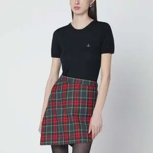 VIVIENNE WESTWOOD Bea Wool And Silk Top - Black