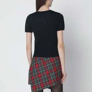 VIVIENNE WESTWOOD Bea Wool And Silk Top - Black