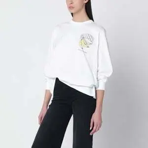 GANNI Logo Print Knit Top