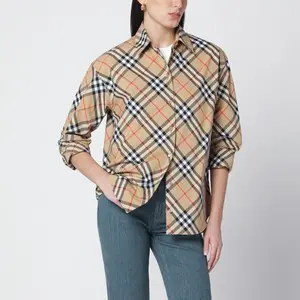 Burberry Check Patterned Shirt