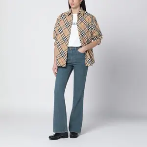 Burberry Check Patterned Shirt