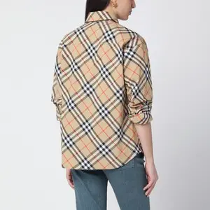 Burberry Check Patterned Shirt