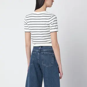 A.p.c. Striped Knit Top