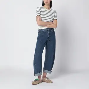 FRAME The Bubble Indigo Jeans