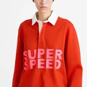 JW Anderson Long Sleeve Polo Shirt