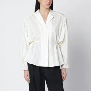 Chloé Silk-blend Blouse - Beige