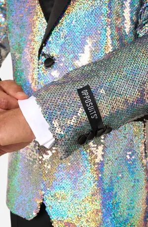 Opposuits Holographic Sequins Dinner Jacket