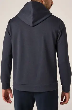 7 Diamonds Roarke Herringbone Hoodie - Navy