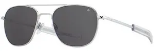 AMERICAN OPTICAL Original Pilot 52mm Aviator Sunglasses - Silver - Gnn
