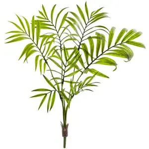 NEARLY NATURAL 15-in Mini Areca Palm Bush - Green