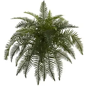 NEARLY NATURAL 26-in River Fern Artificial Plant - Green