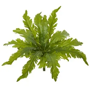 NEARLY NATURAL 14-in Fern Artificial Plant - Green