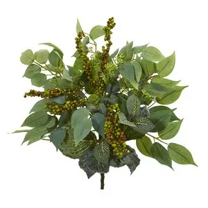 NEARLY NATURAL 14-in Mixed Ficus