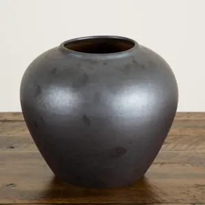 NEARLY NATURAL 7-in Round Urn Vase
