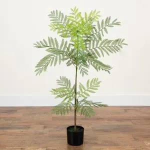 NEARLY NATURAL 3.5-ft Artificial Minimalist Jacaranda Tree