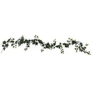 NEARLY NATURAL 6-ft Sage Ivy Garland Artificial Plant - Green