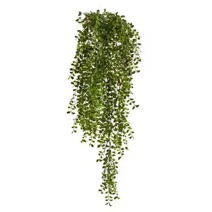 NEARLY NATURAL 3-ft Gleditsia Artificial Bush Plant Uv Resistant - Green