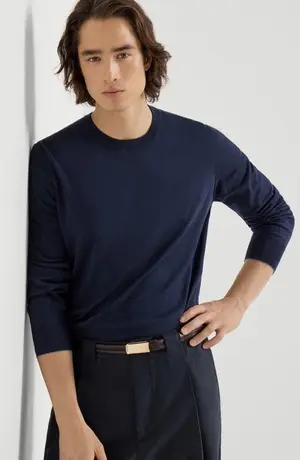 Brunello Cucinelli Cotton Crewneck Sweater