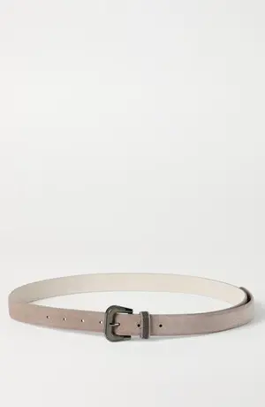 Brunello Cucinelli Suede Belt