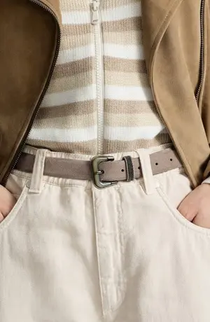 Brunello Cucinelli Suede Belt
