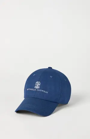 Brunello Cucinelli Baseball Cap - Royale Blue