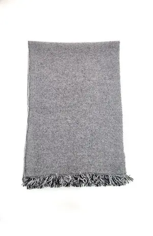 Portolano Cashmere Scarf With Fringes