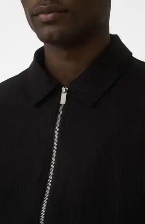 MAUVAIS Savile Pinstripe Jacket