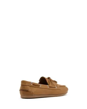 THERAPY AUSTRALIA Sailor Boat Shoe - Toffee Microsuede