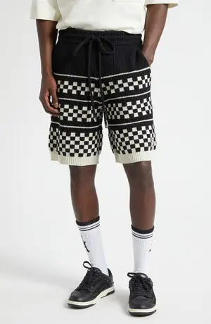 Amiri Mid Rise Shorts For Men