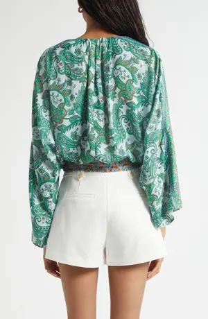 Ramy Brook Trisha Paisley Top