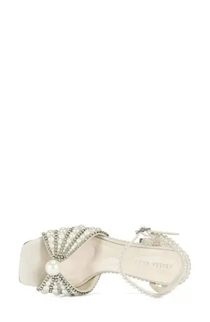 AZALEA WANG Esteva Crystal Studded Sandal