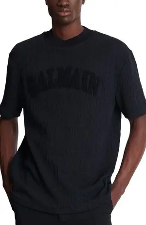 Balmain Terry Monogram T-shirt