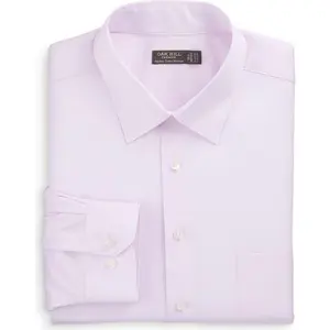 OAK HILL PREMIUM BY DXL Big & Tall Stretch Pinpoint Dress Shirt - Pink