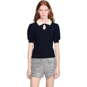 Collared Knit Sweaters