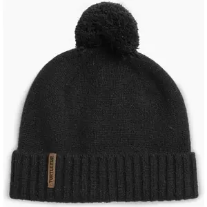 Turtle Fur Wool Tula Pom Beanie - Black