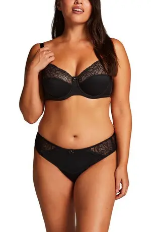 Hunkemoller Sophie Non-padded Underwi Bra - Caviar