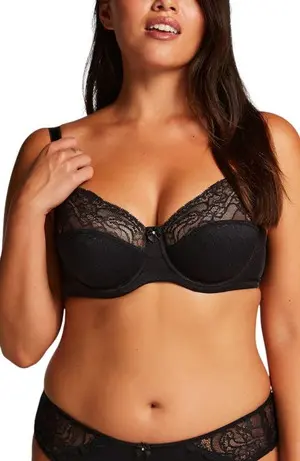 Hunkemoller Sophie Non-padded Underwired Bra - Caviar