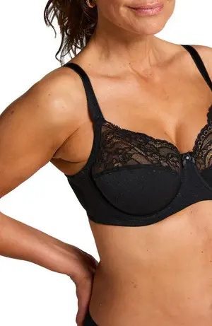 Hunkemoller Sophie Non-padded Underwired Bra - Caviar