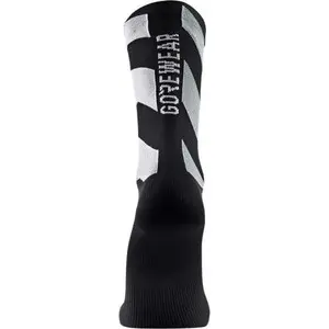 GOREWEAR Essential Signal Crew Socks - Black/white